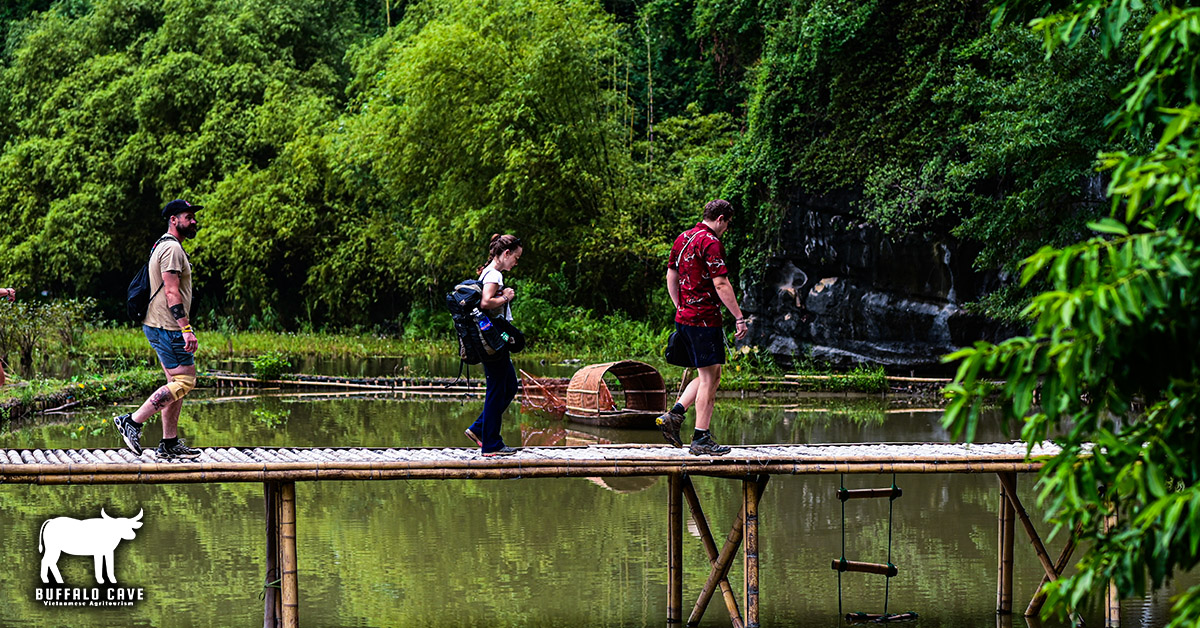 Buffalo cave tours - I am a farmer - Vietnam authentic eco tour