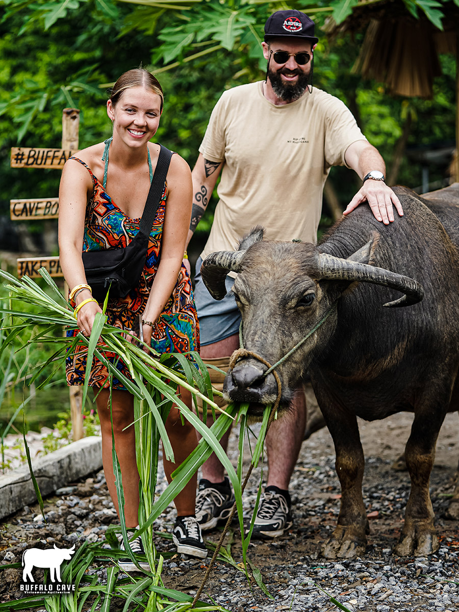 Buffalo cave tours - I am a farmer - Vietnam authentic eco tour